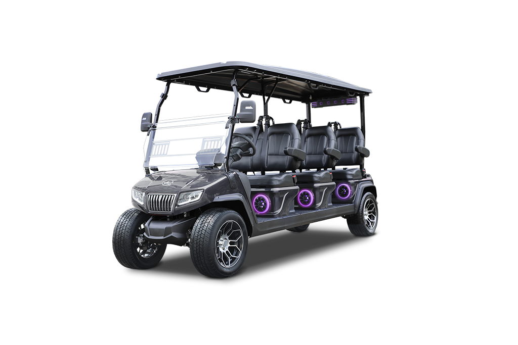 2025 Evolution D5 Ranger 6 Plus | 6-Seater Electric Cart – E Zip-N-Zoom